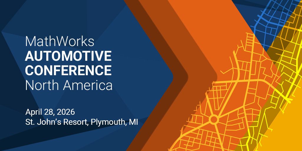 MathWorks Automotive Conference 2026 North America - MATLAB & Simulink