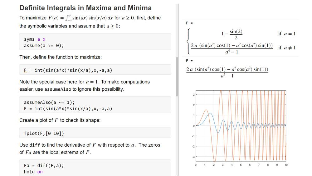MATLAB Live Editor - MATLAB & Simulink